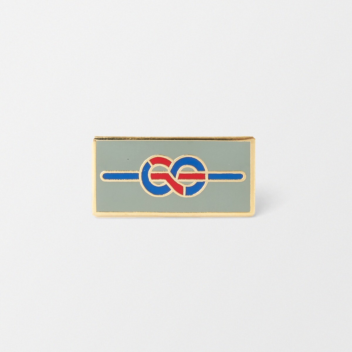 Gilt Cross Pin Badge
