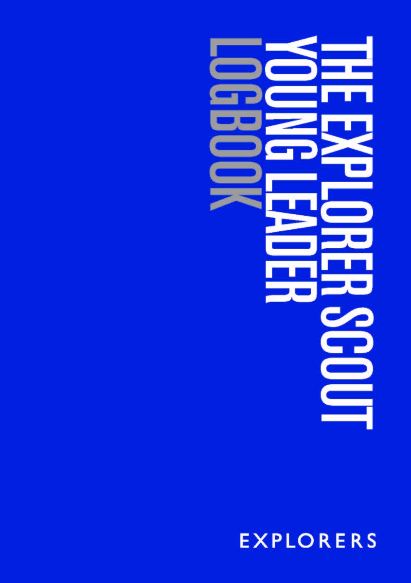 Explorer Scout Young Leader Log Book