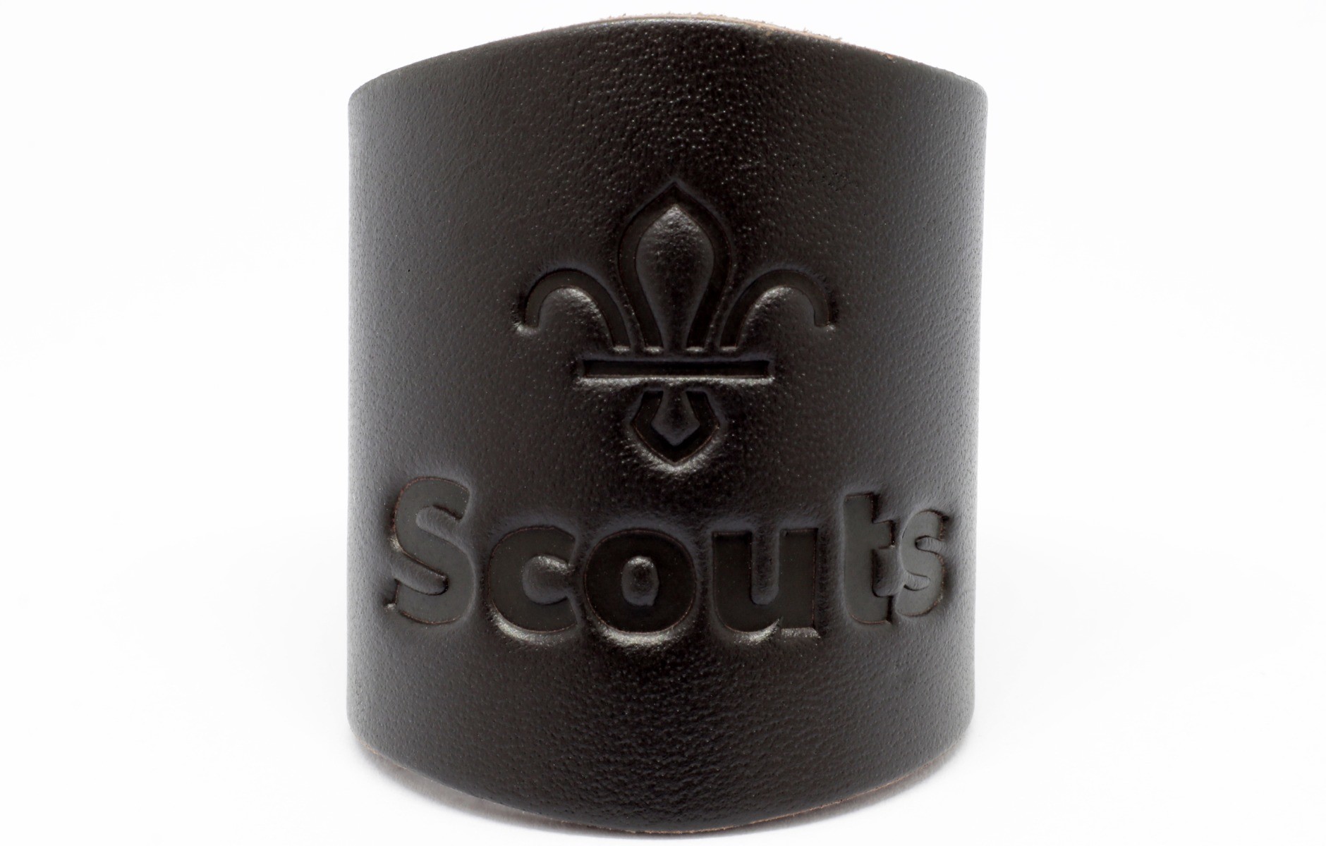 Scouts Official Uniform Embossed Leather Woggle Scouts Sections