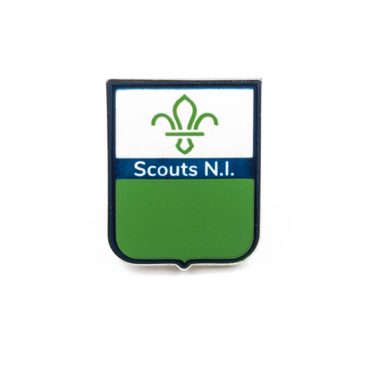 Northern Ireland Fleur de Lis Scouts Pin Badge New in