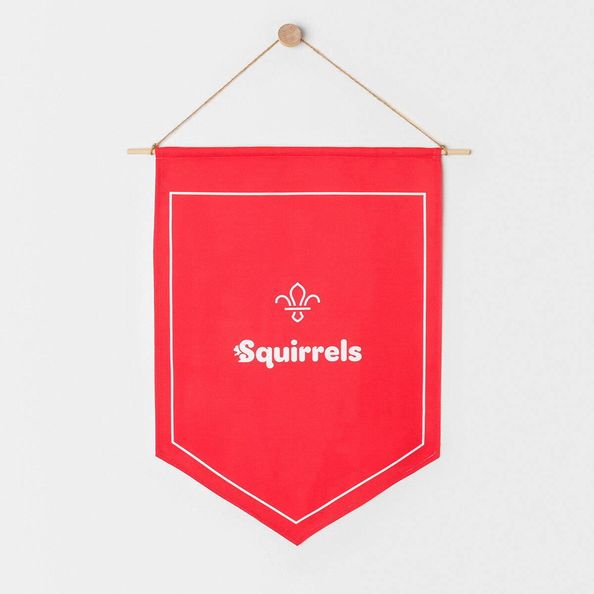 Squirrel Scouts Large Pennant Flag Mid-Season Sale