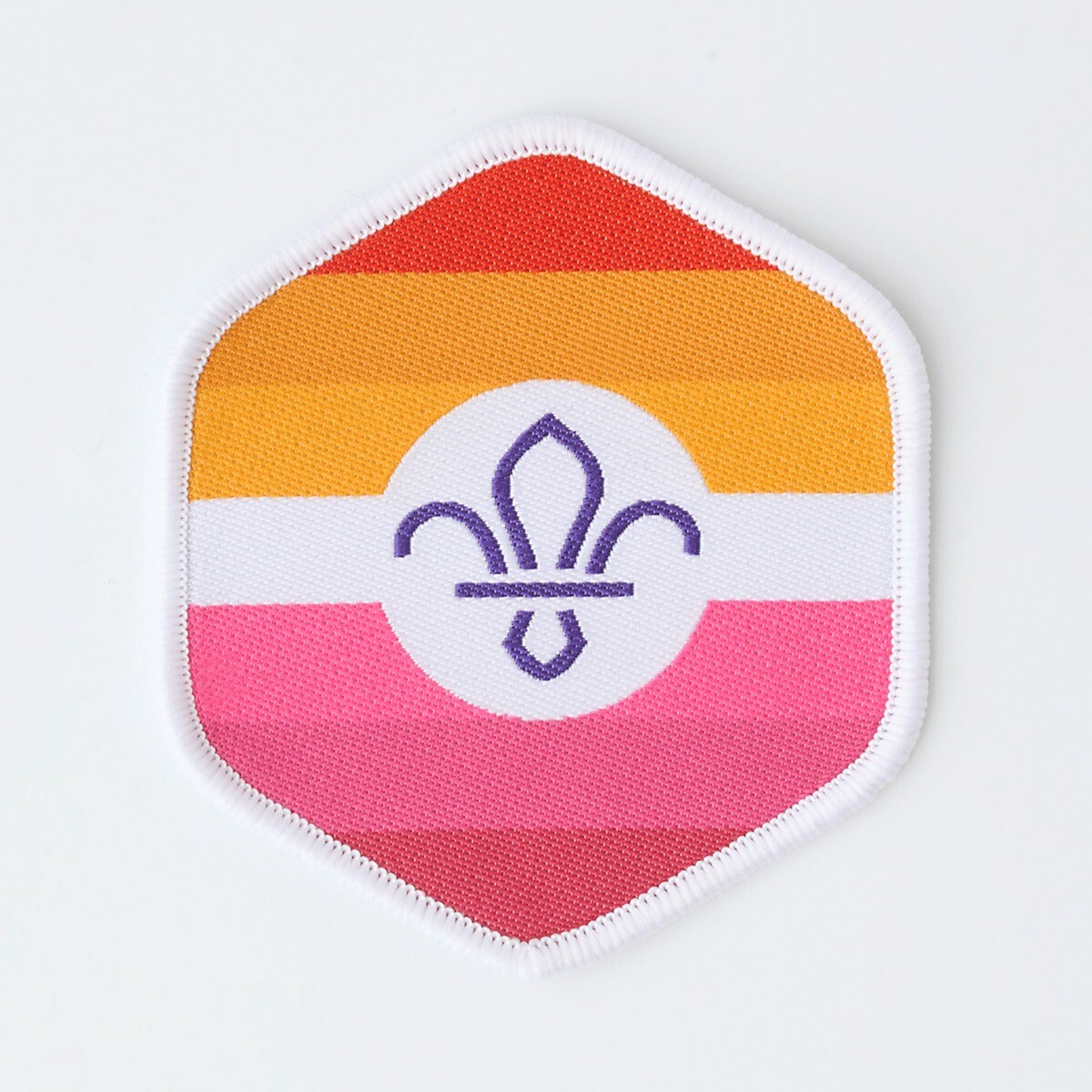Scout Pride Blanket Badge - Lesbian Flag | Pride Badges