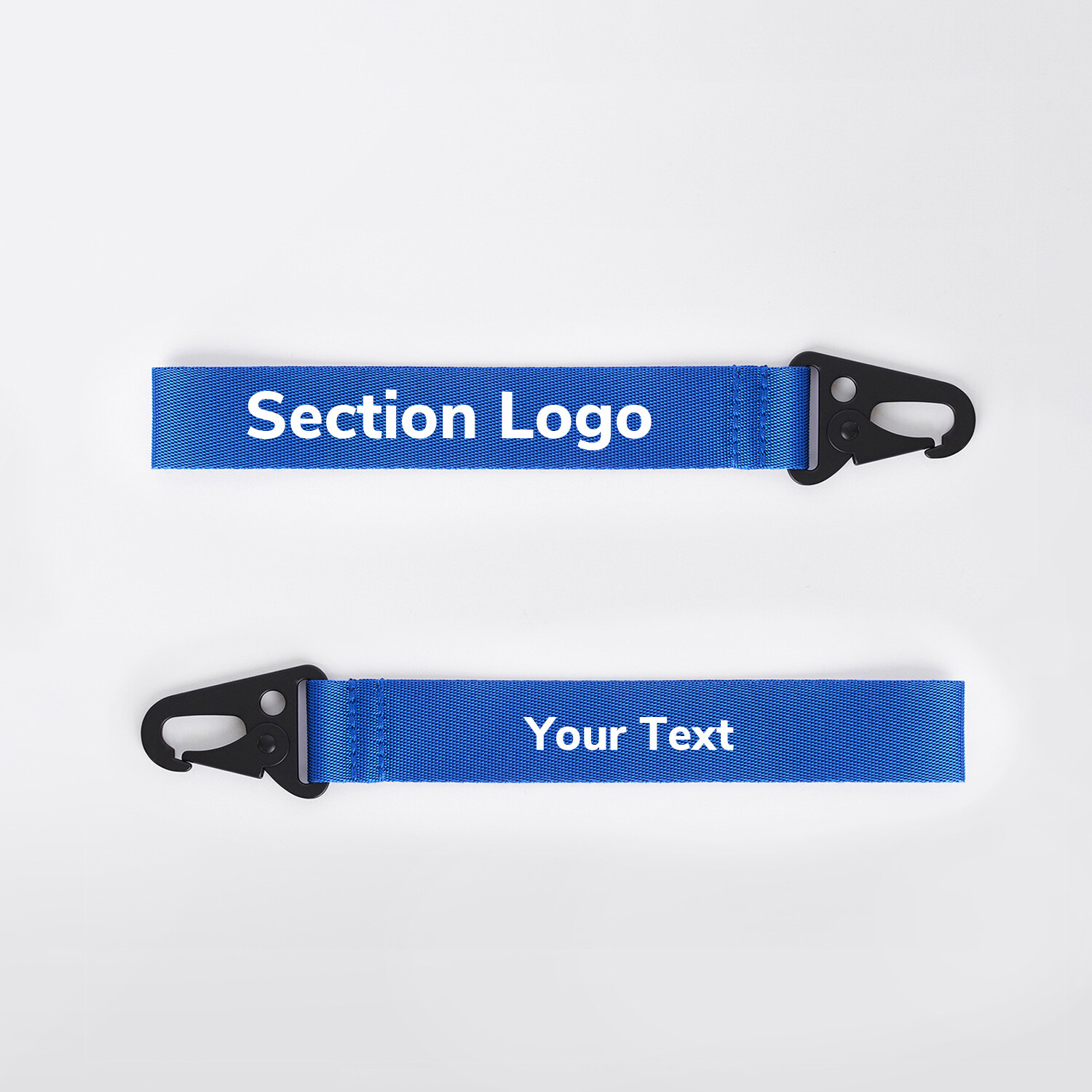 Personalised Bag Tag / Key Clip | Custom Printed