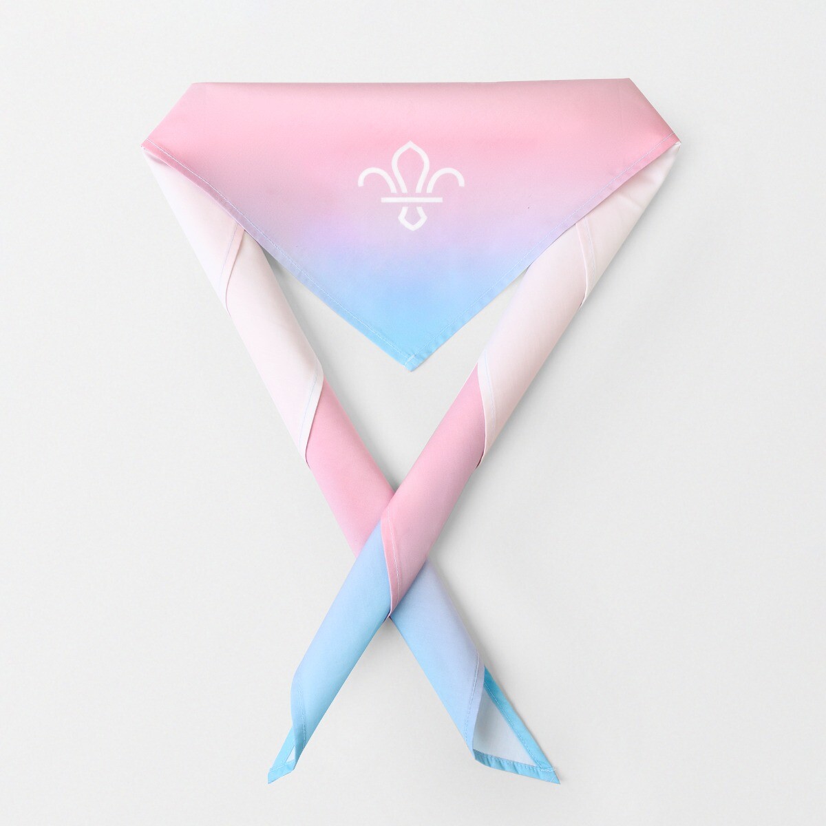 Scouts Pride Personalised Ombre Scarf/Necker - Trans
