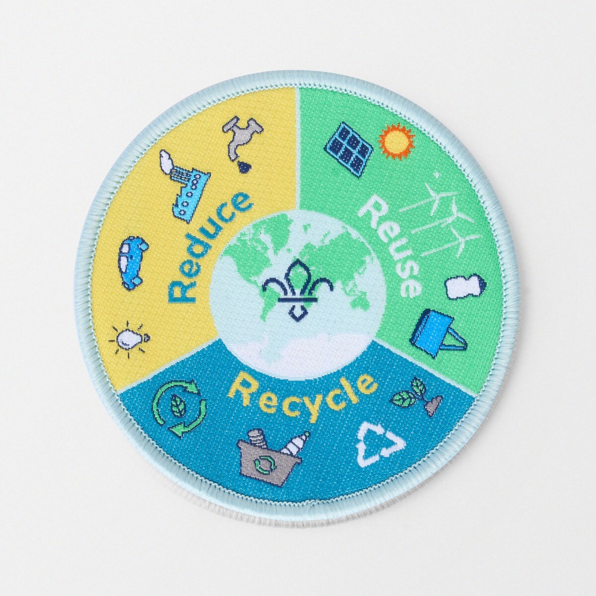 Scouts Blanket Badge - Reduce Reuse Recycle | Scouts Badges