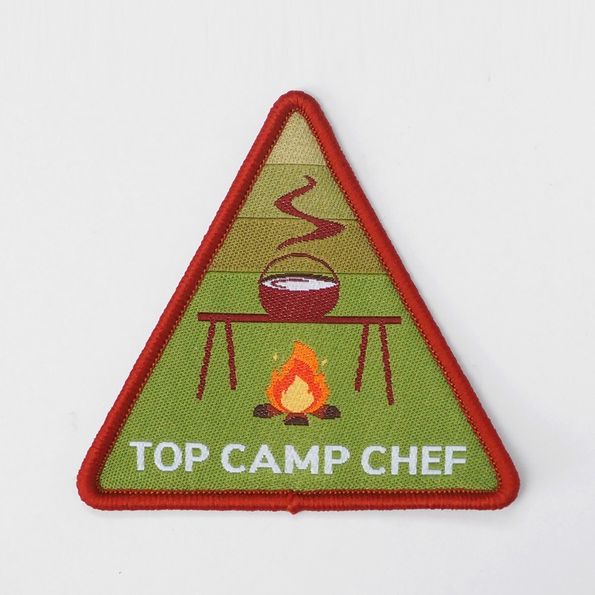 Woven Activity Badge - Top Camp Chef | Not Just for Scouts!