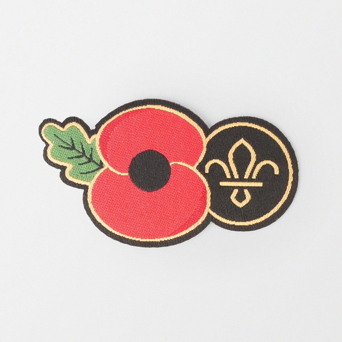 Poppy & Scouts Blanket Badge | Royal British Legion (RBL) & Scouts