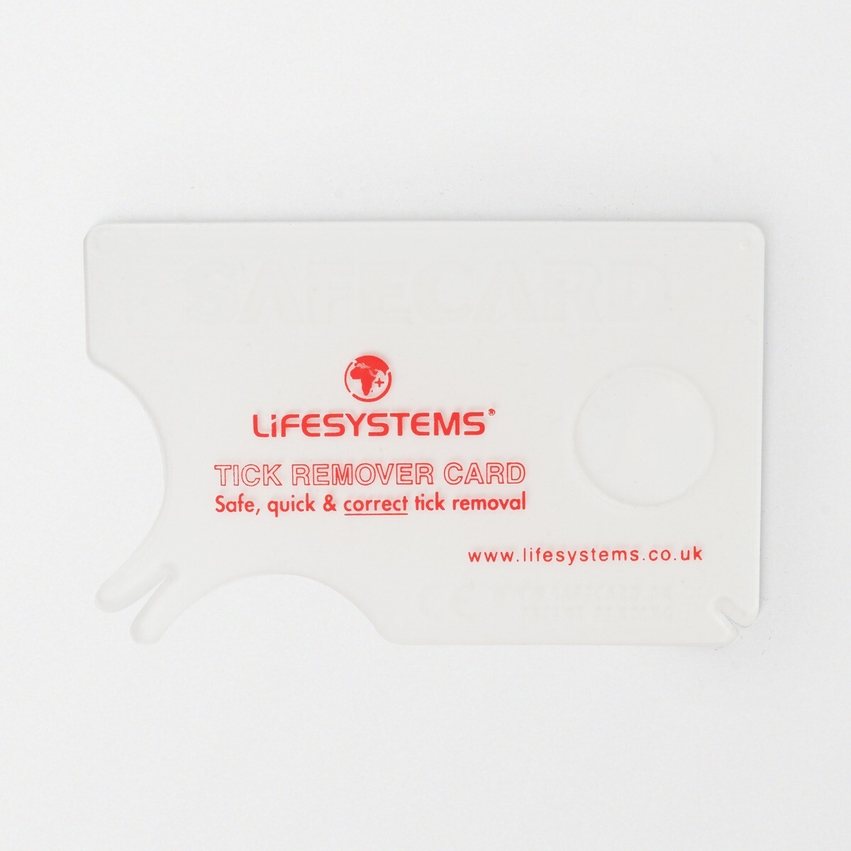 Lifesystems Tick Remover Card | Tick Removal Tool