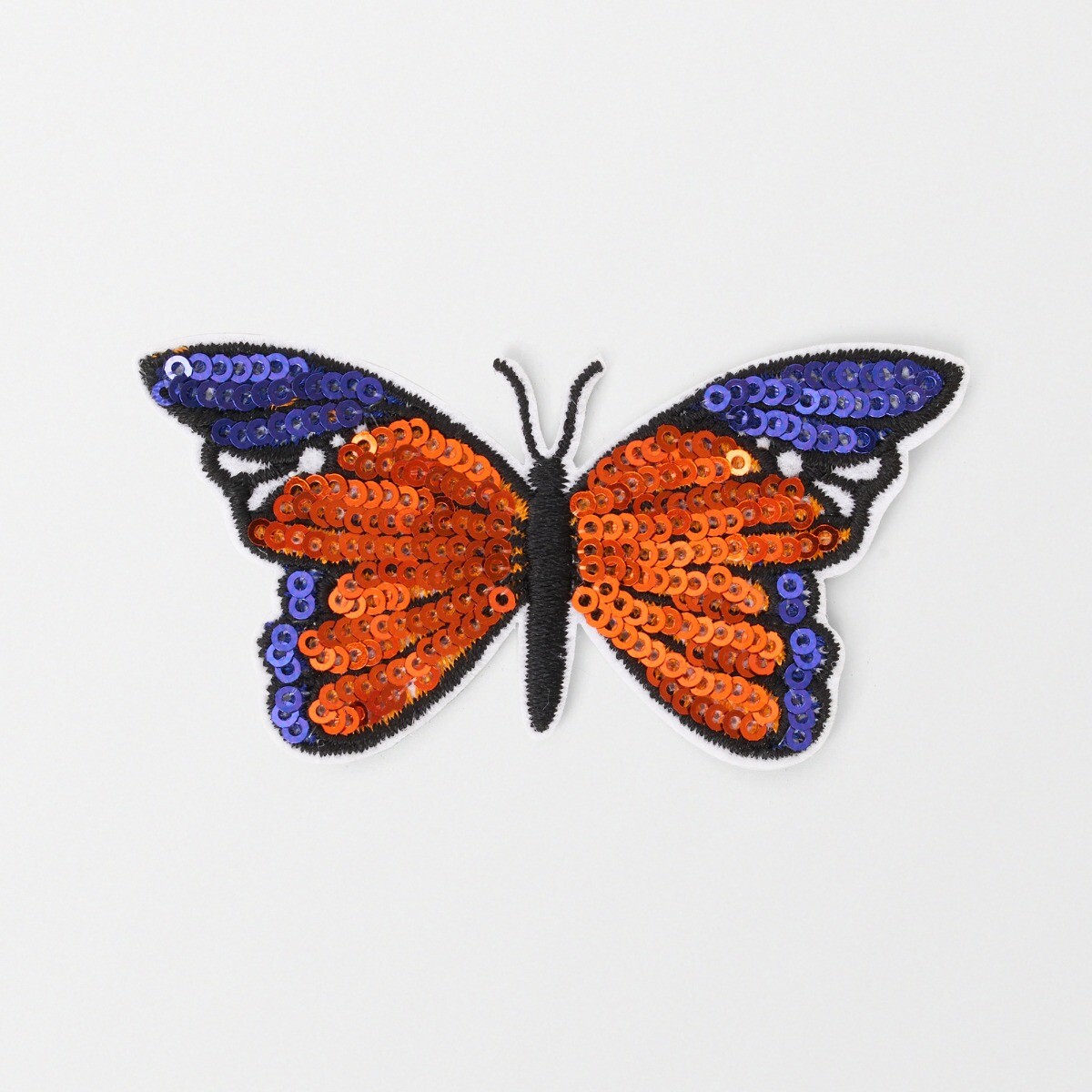 Butterflies Wildlife Sequin Blanket Badge