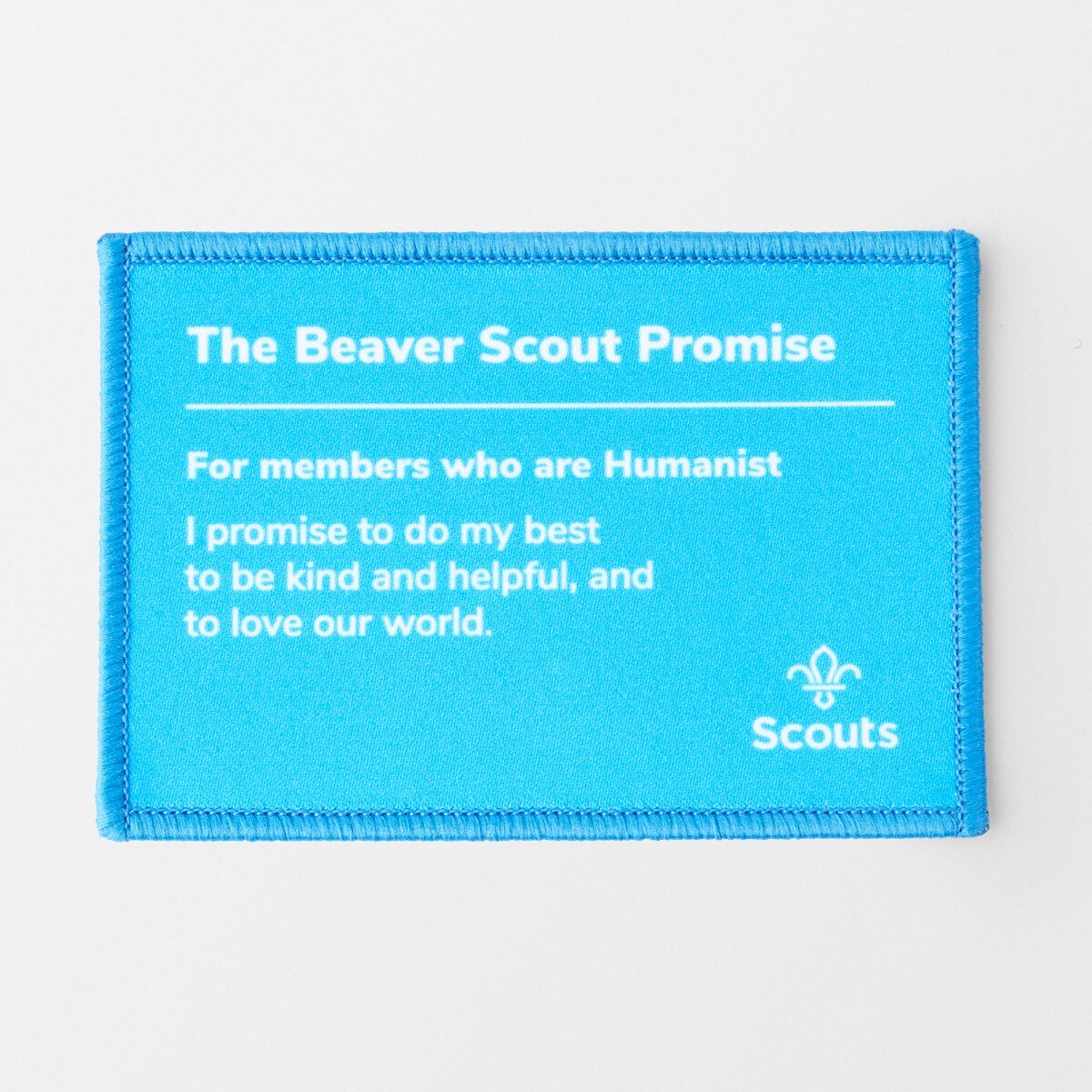 Beaver Scouts Promise Badge - Humanist | Scout Store