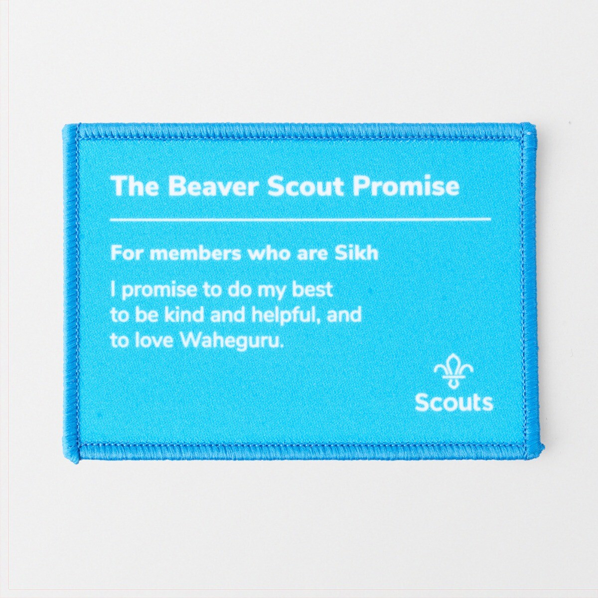 Beaver Scouts Promise Badge - Sikh | Scout Store