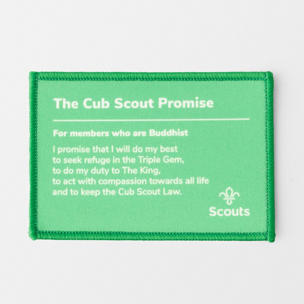 Cub Scouts Promise Badge - Buddhist | Scout Store