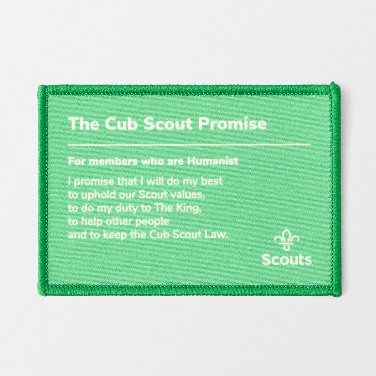 Cub Scouts Promise Badge - Humanist | Scout Store