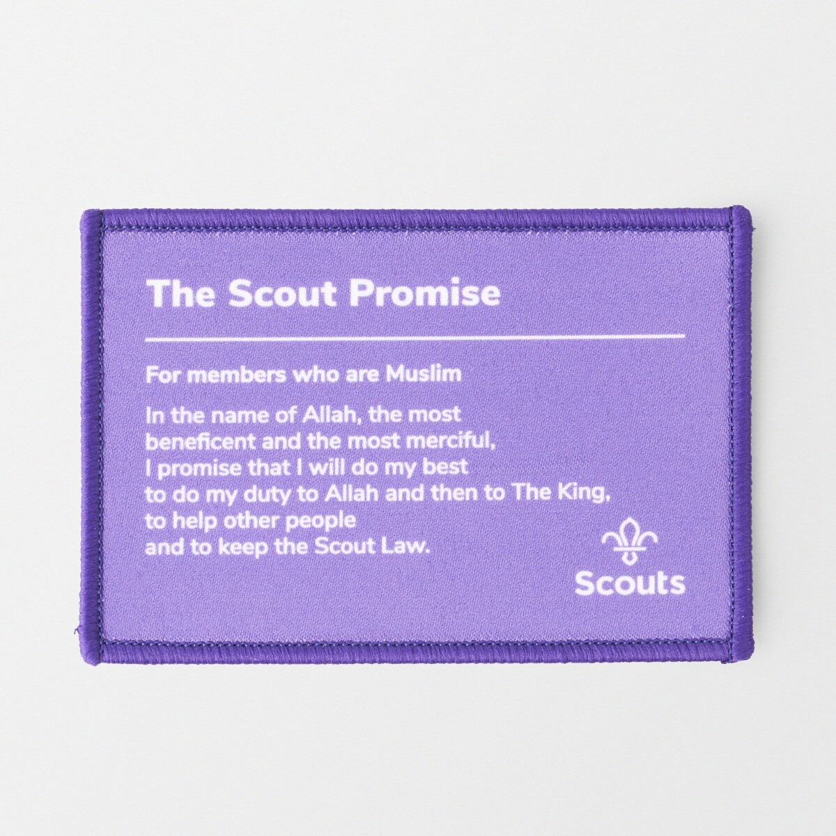 Scouts Promise Badge - Muslim | Scout Store