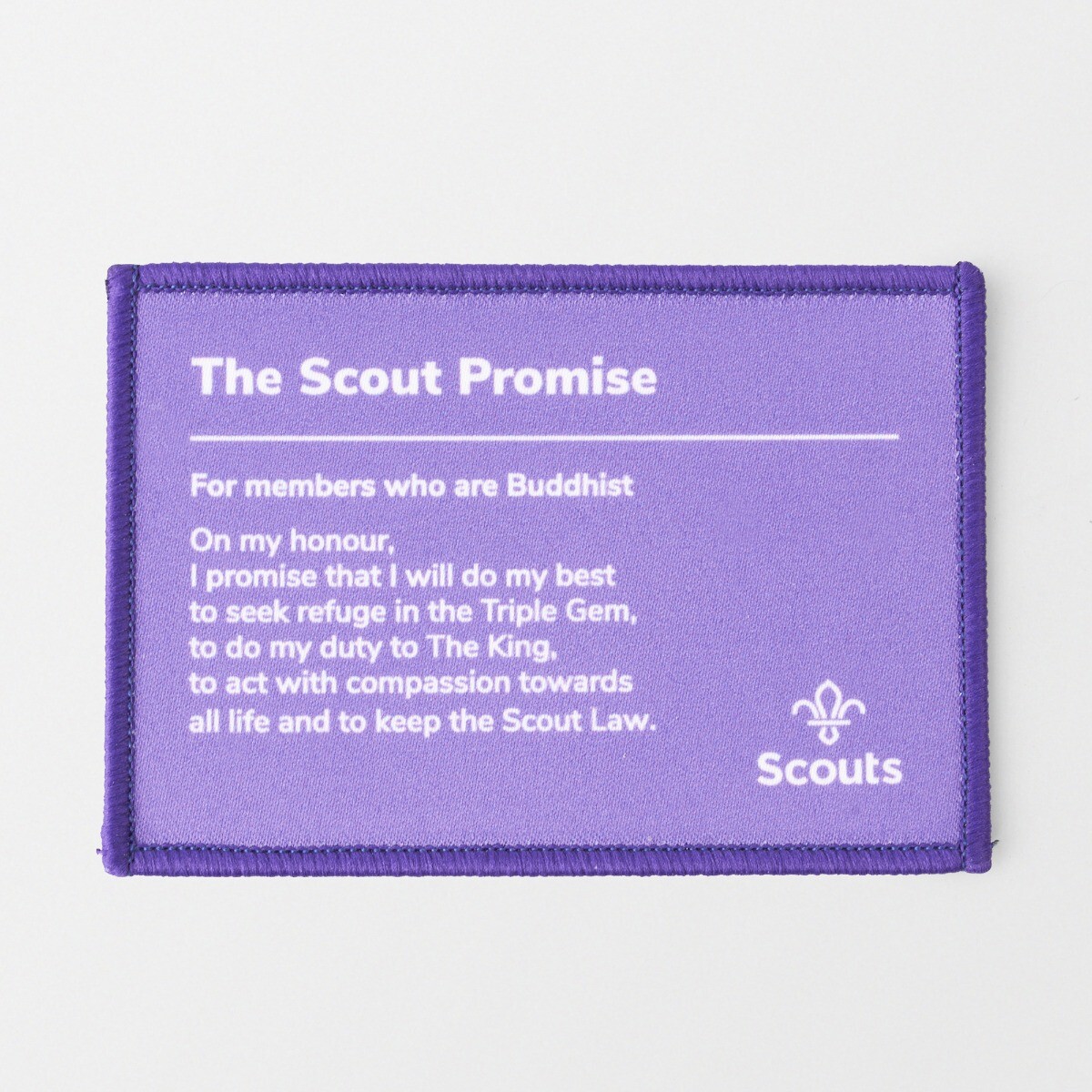 Scouts Promise Badge - Buddhist | Scout Store