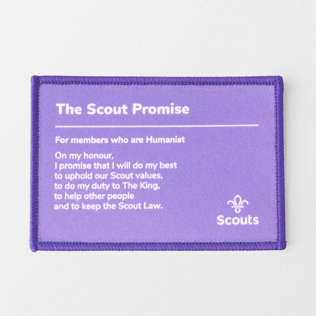 Scouts Promise Badge - Humanist | Scout Store