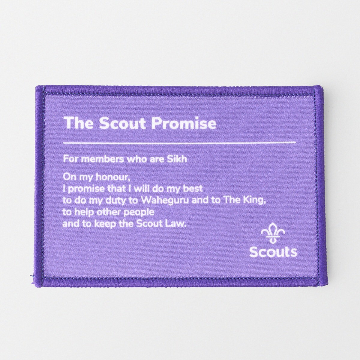 Scouts Promise Badge - Sikh | Scout Store