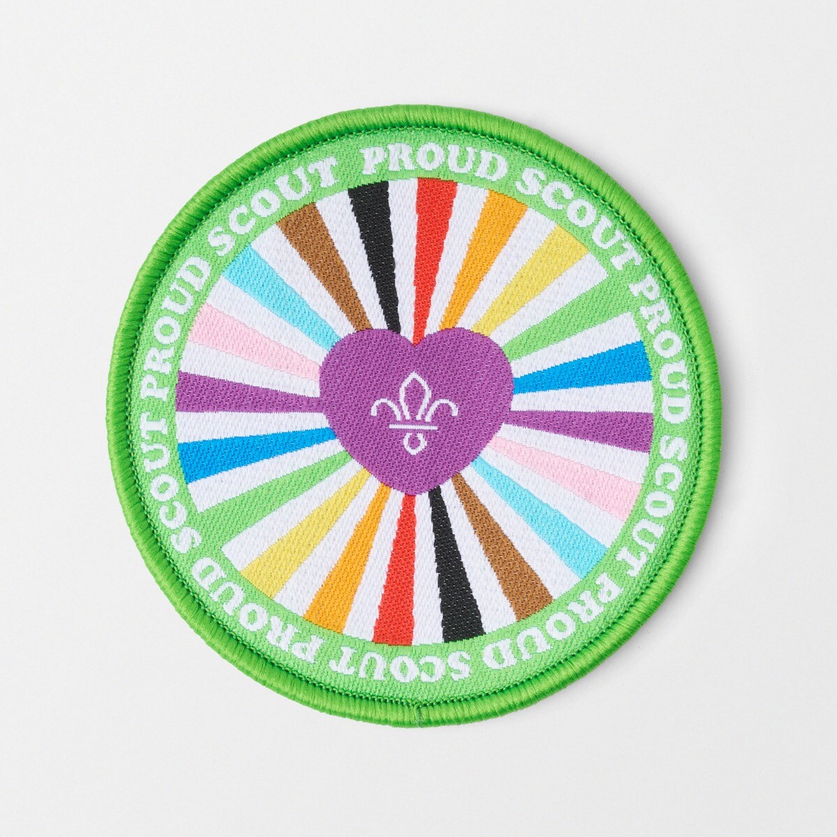 Pride 'Proud Scout' Badge | Scout Pride Badge