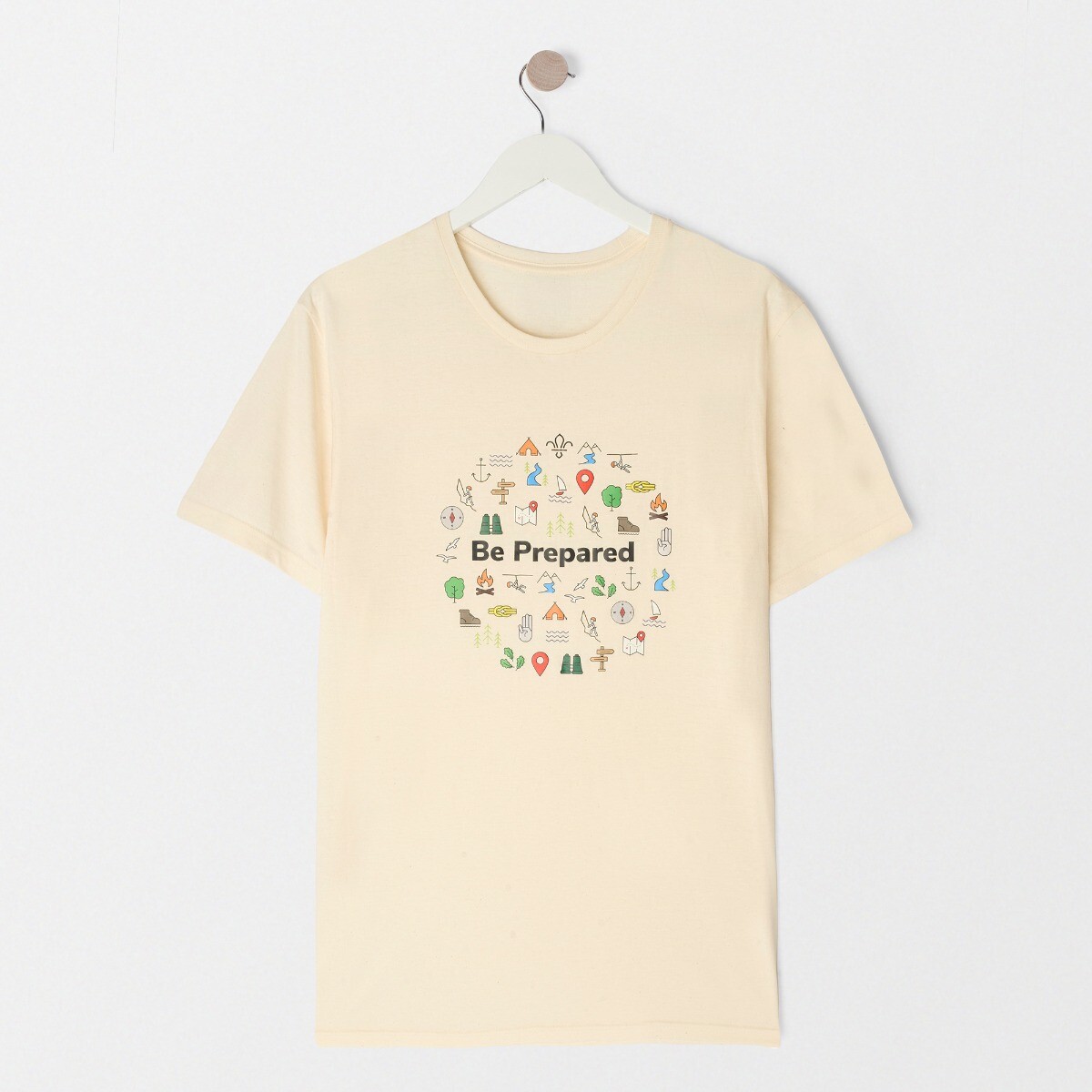 Scouts 100% Cotton T-Shirt | Be Prepared | Scout Store