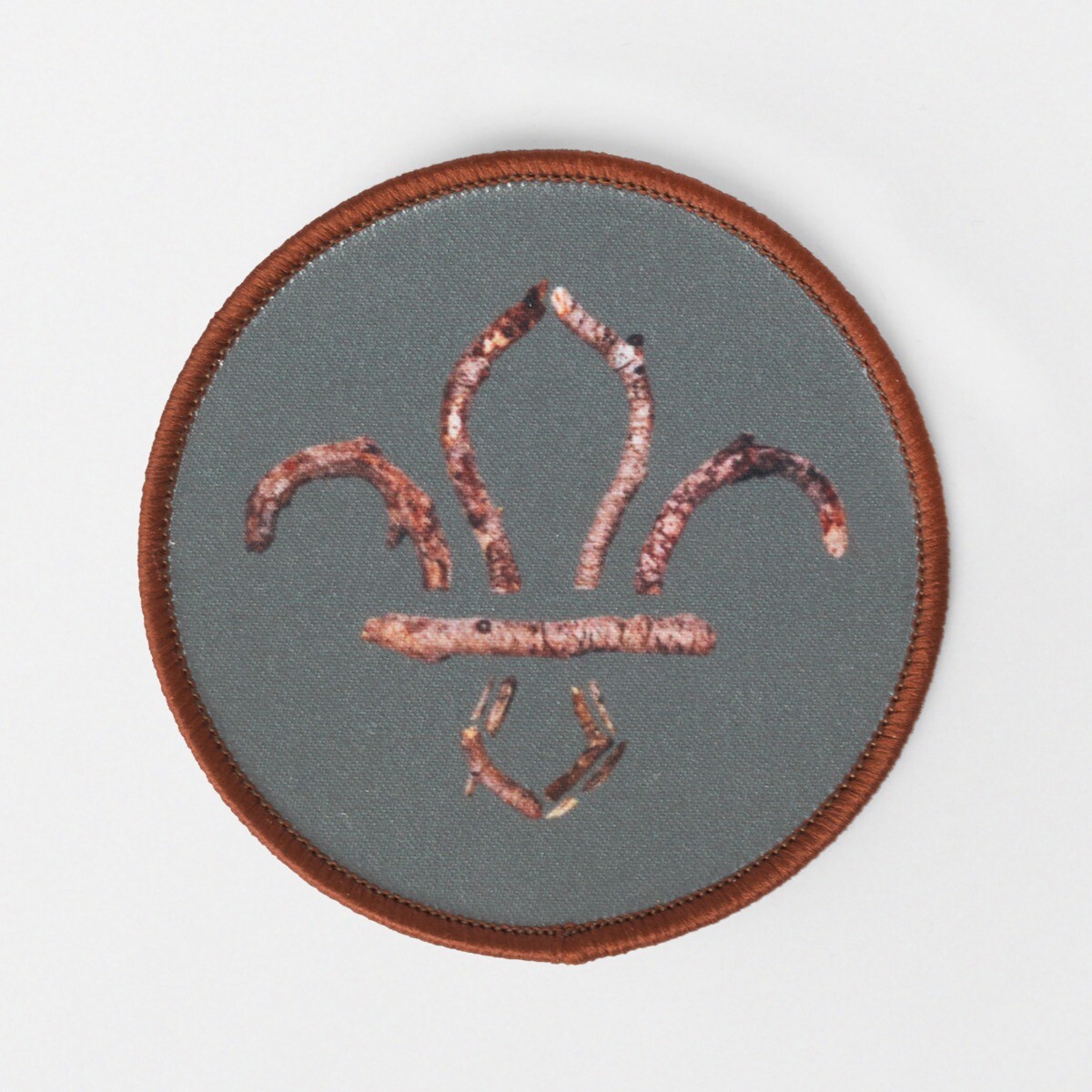 Scouts Blanket Badge | Sticks Fleur de Lis | Fun Badges