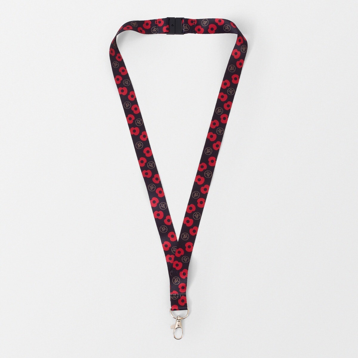 Poppy (RBL) & Scouts Lanyard | Scout Store Poppy Shop