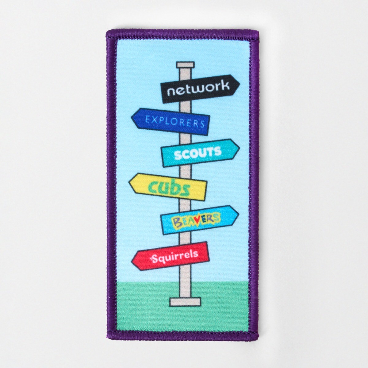 Scouts Section Signpost Blanket Badge | Scout Store