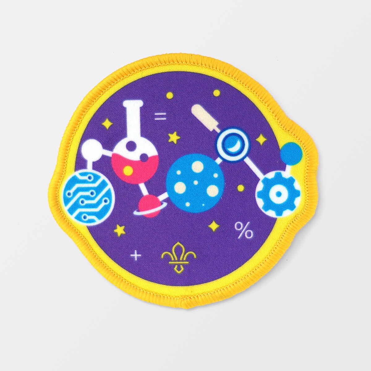Curious Minds Blanket Badge (STEM) | Learn, Inspire, Discover | Scout Store