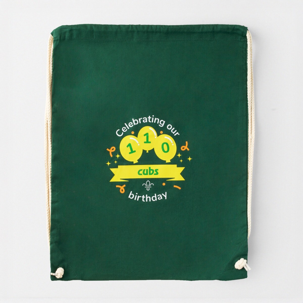 Cubs 110th Birthday Celebration Drawstring Bag