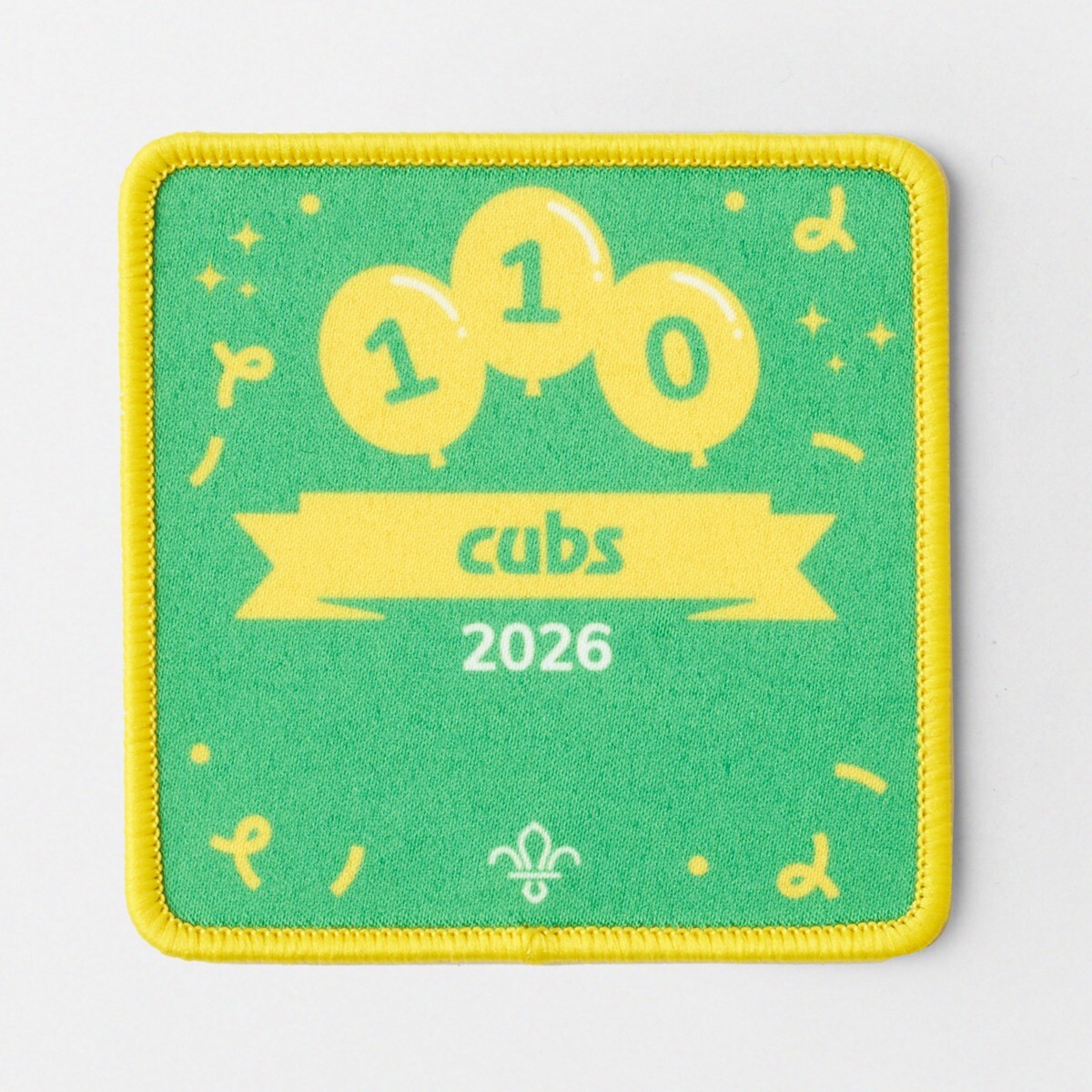 Personalised Cubs 110th Birthday Celebration Badge | Cubs
