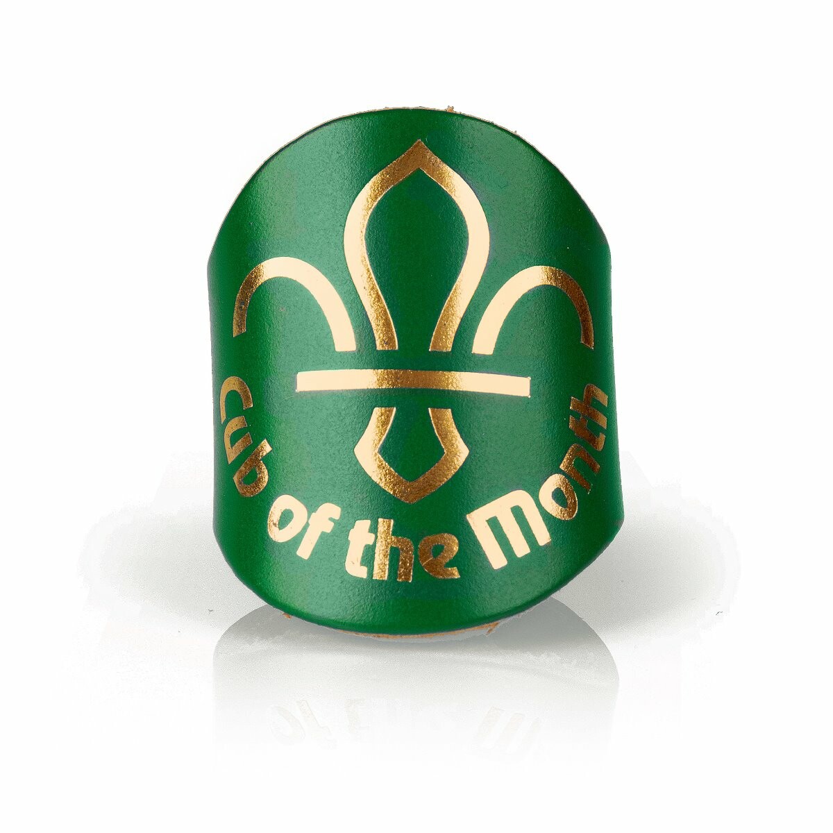 Cub Scouts Cub of the Month Leather Woggle Scouts Sections