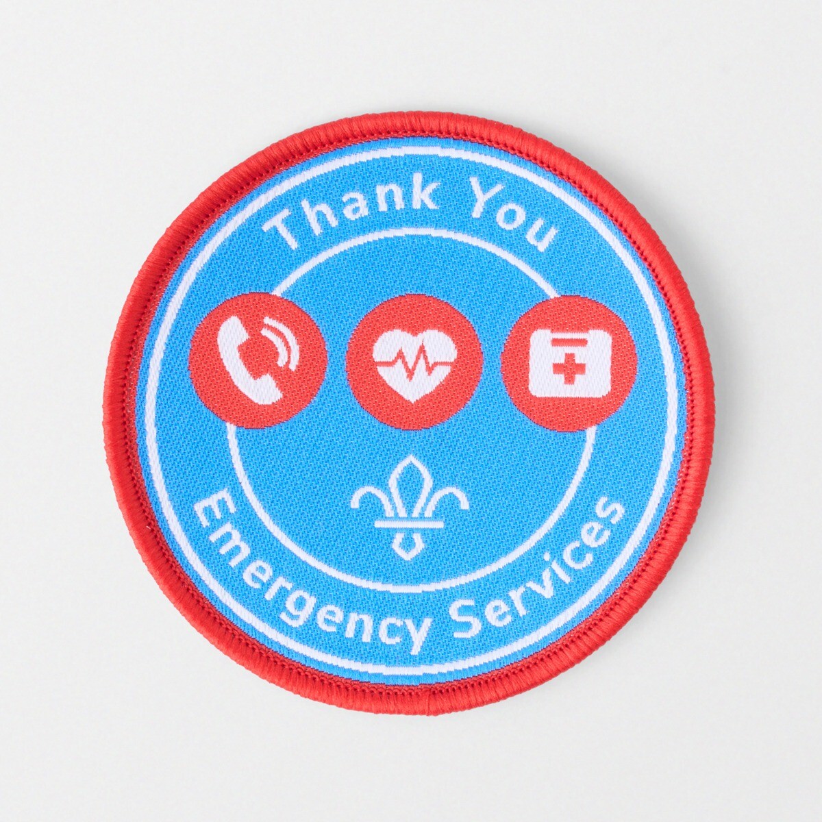 Scouts Blanket Badge - Thank You Emergency Services