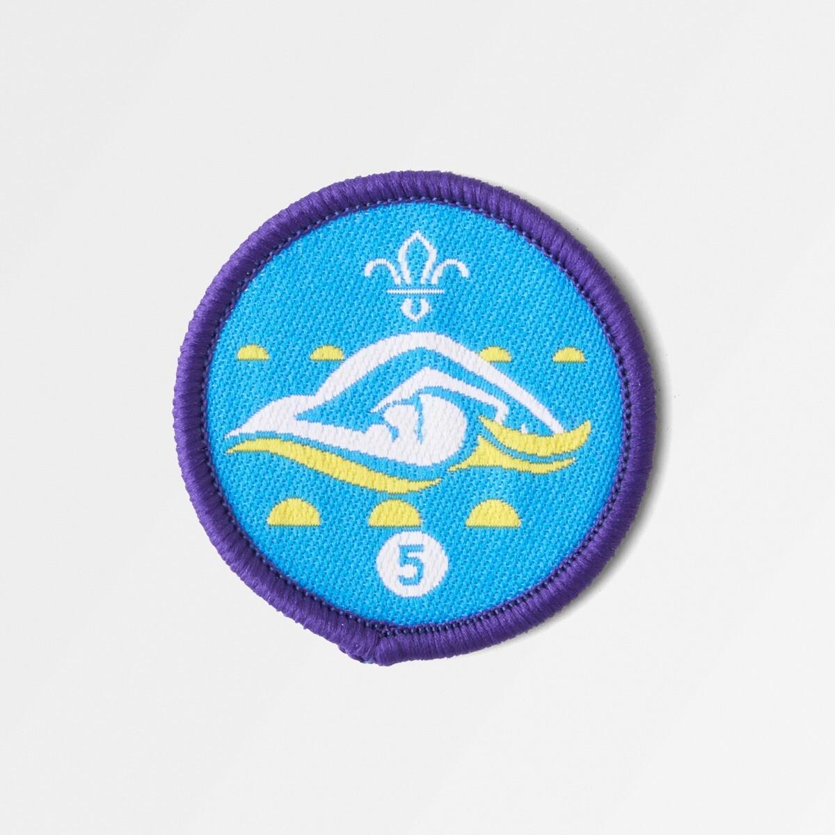 Scouts Swimmer Activity Badge - Stage 5