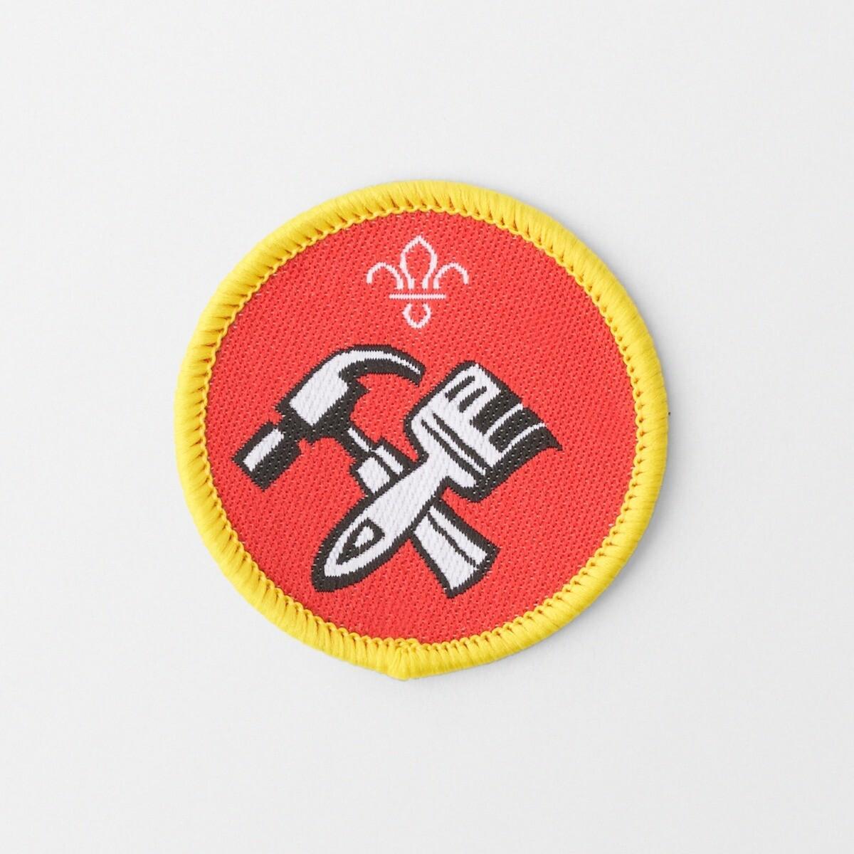 Cub Scout DIY Badge (B & Q)