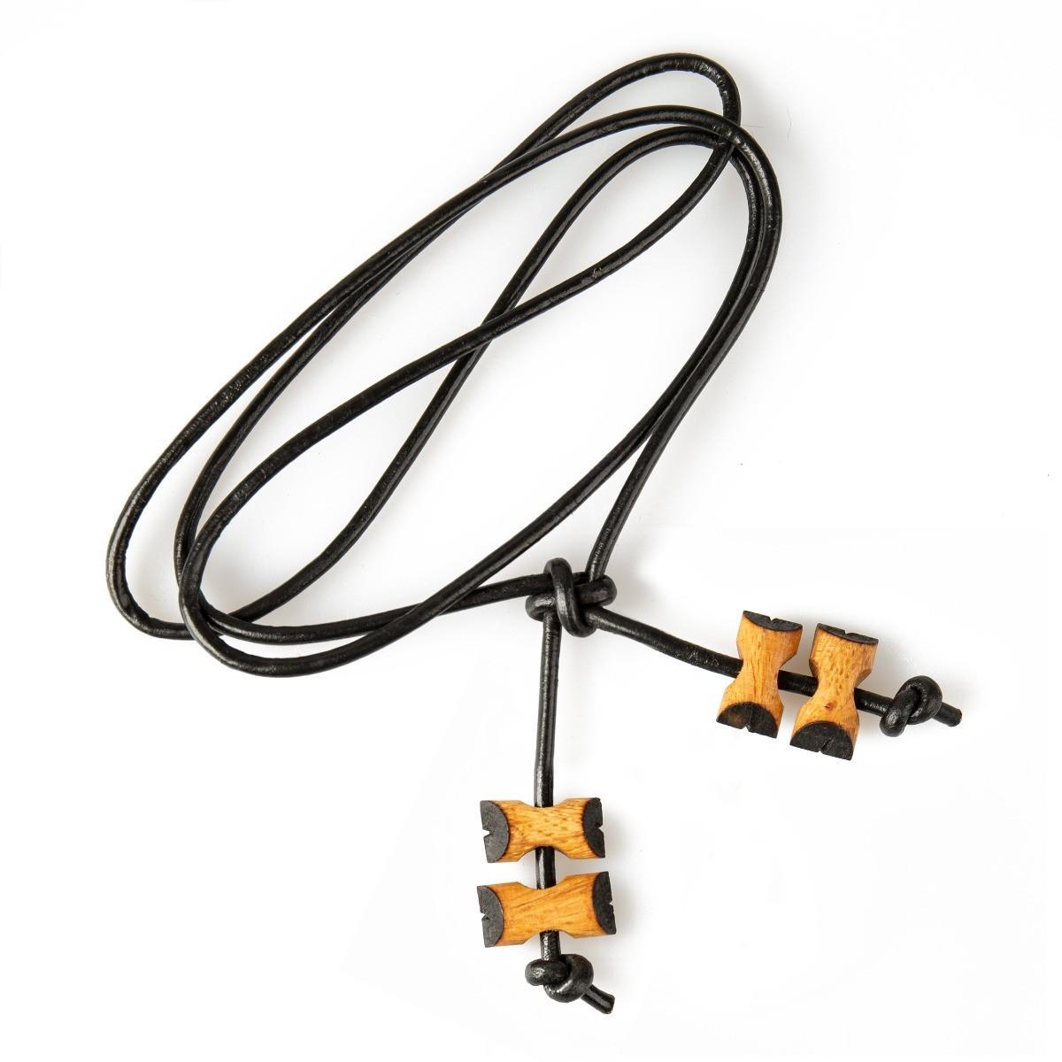 Gilwell Park Scouting Oak Wood Badge 4 Beads in Box