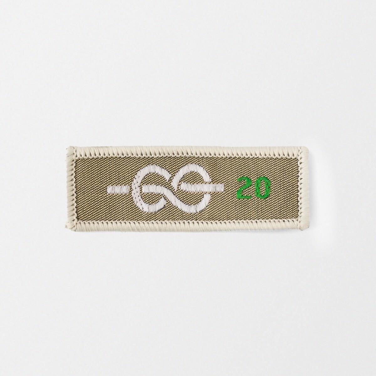 20 Yrs Chief Scout's Service Award Cloth Badge