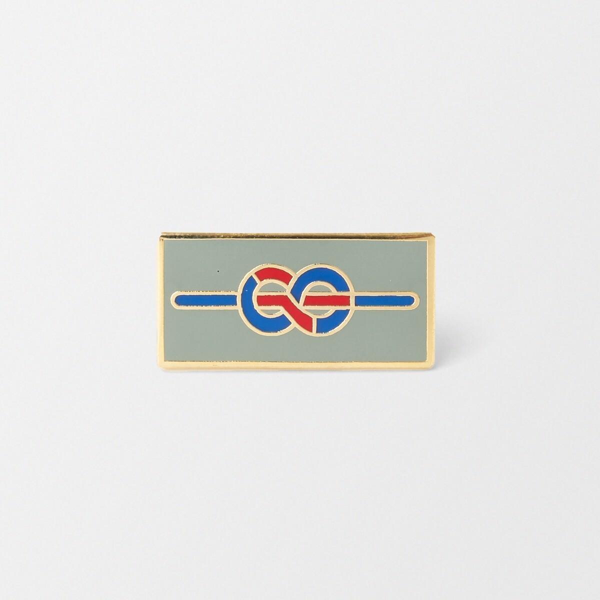 Gilt Cross Pin Badge