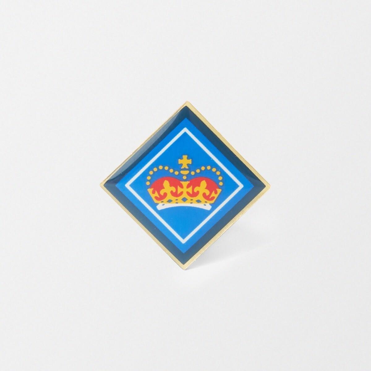 Queen's Scout Award Pin Badge