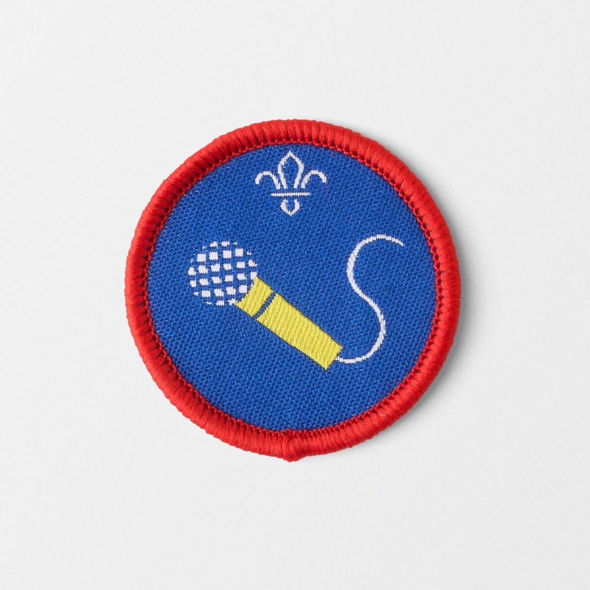 Scouts Media Relations and Marketing Activity Badge