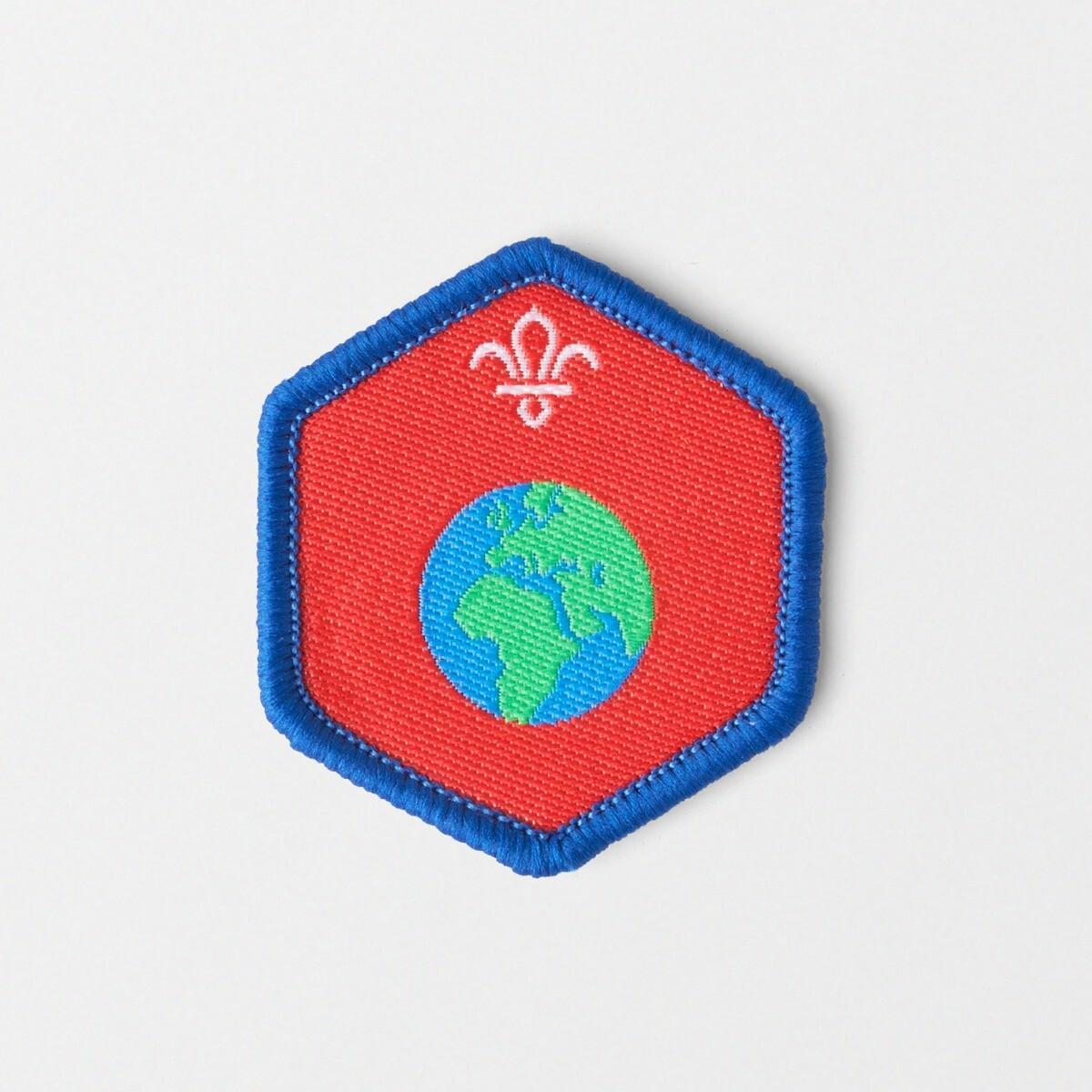 Beaver Scouts Scouts My World Challenge Award Badge