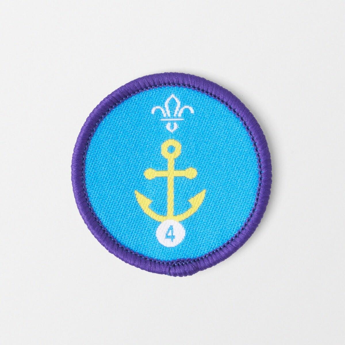 Nautical Skills Staged 4 Activity Badge
