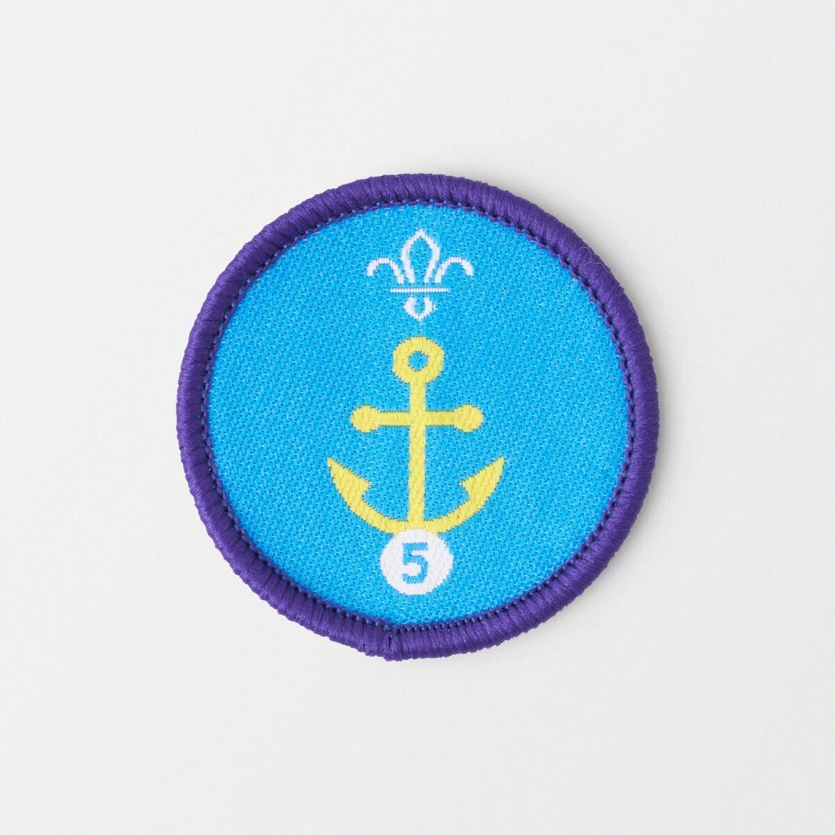 Nautical Skills Staged 5 Activity Badge