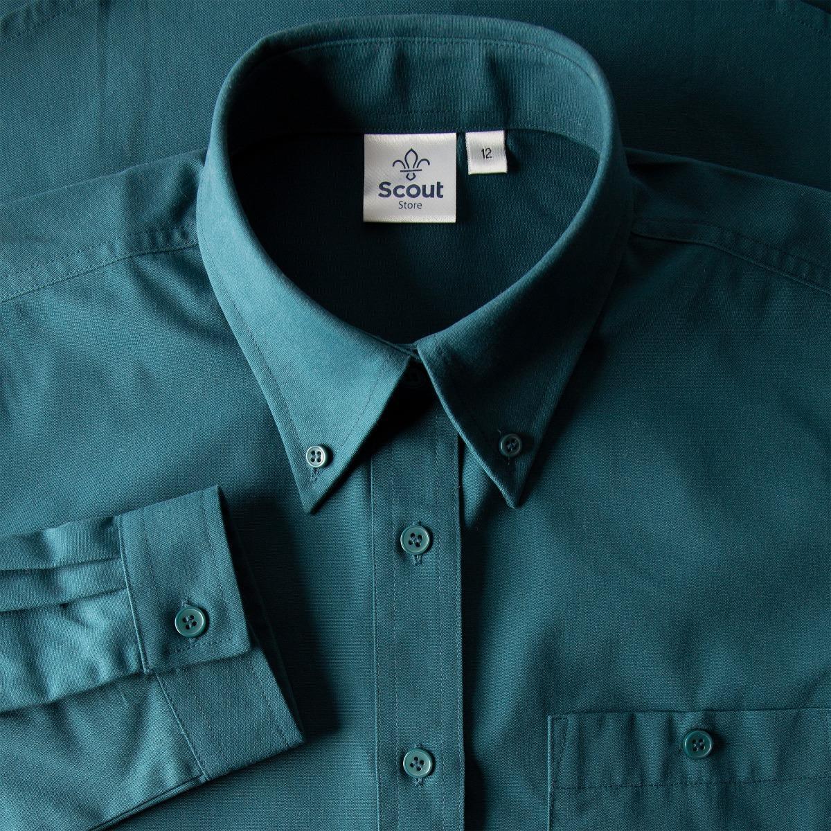 Scouts Long Sleeve Official Uniform Blouse Key Element Scouts Sections