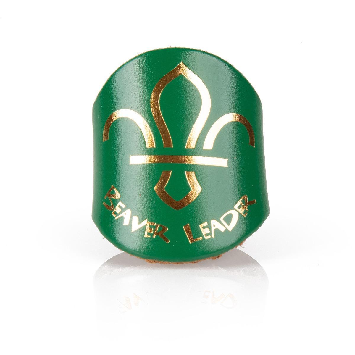 Beaver Scouts Leader Leather Woggle Variety of Colours