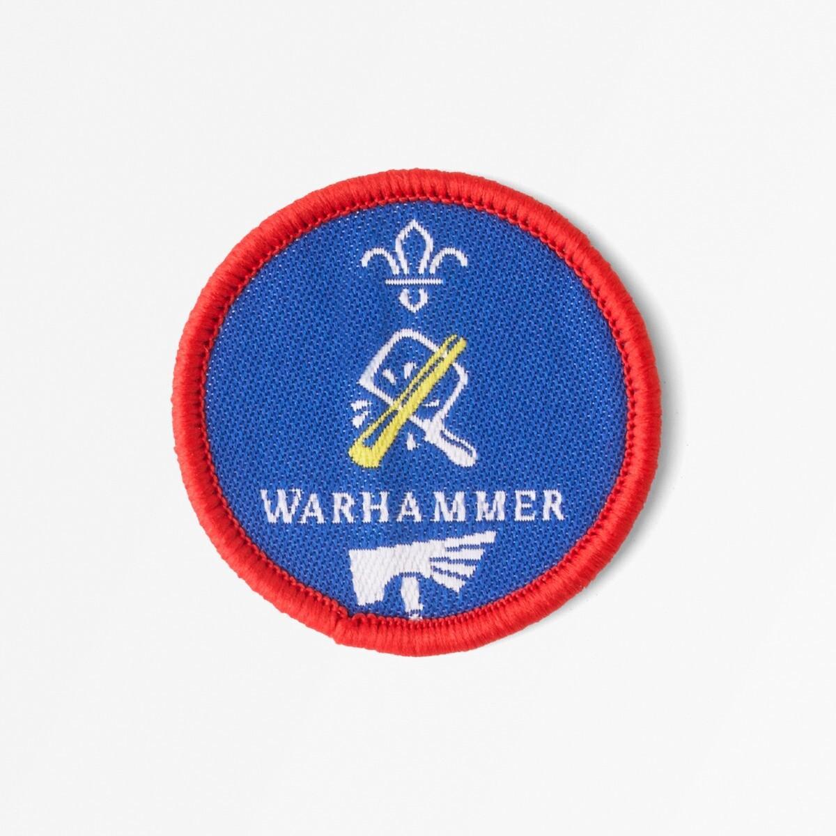 Scout Model Maker Activity Badge (Warhammer)