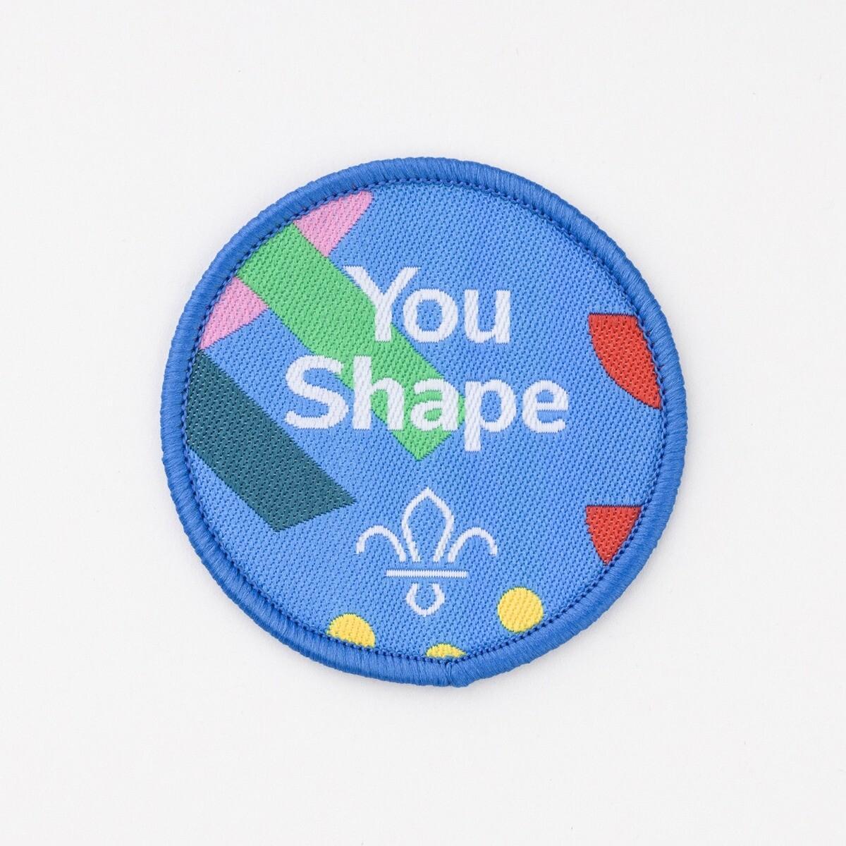 You Shape Beaver Scout Badge