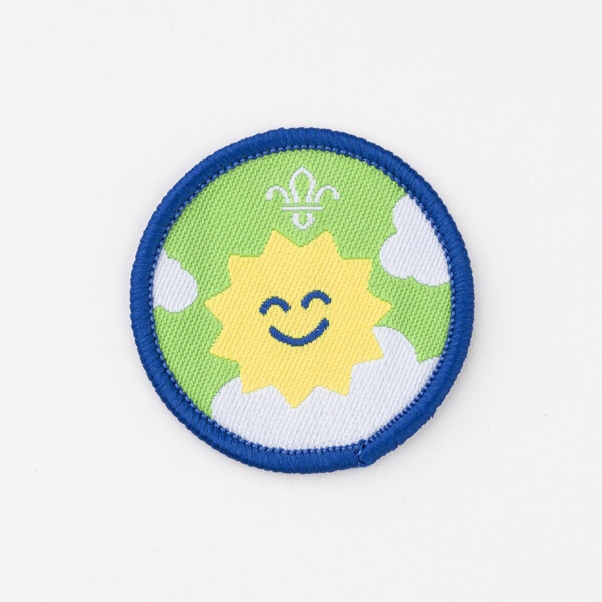Squirrel Scout Be Happy Activity Badge