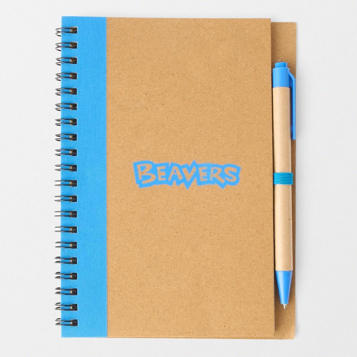 Beaver Scouts Eco Notebook with Pen