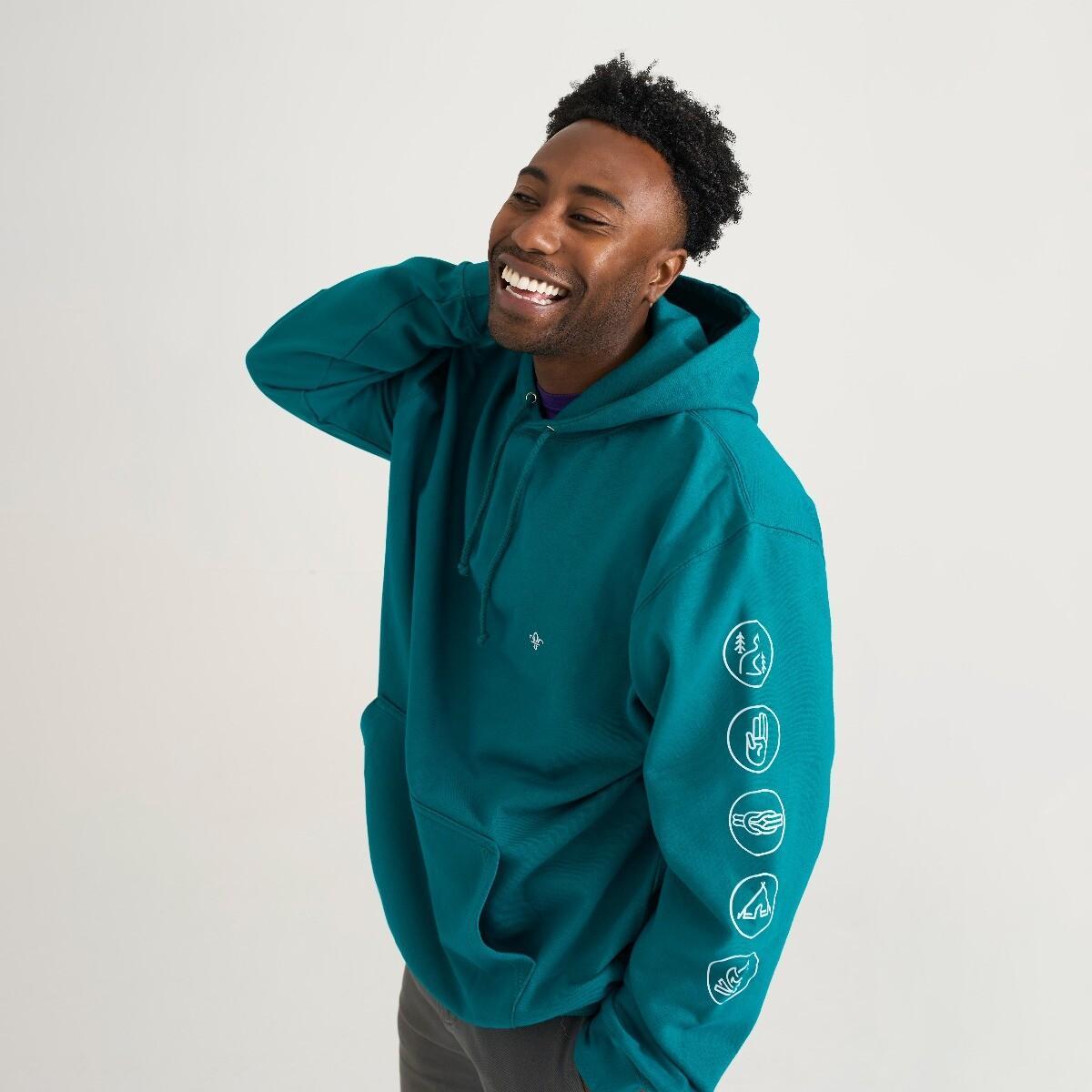 Scouts Hoodie - Adventure Icons