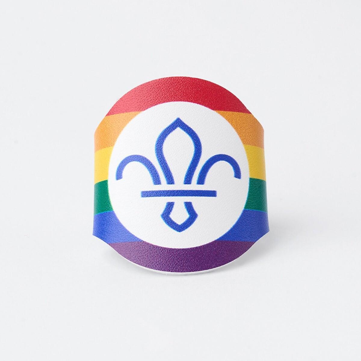 Scout Pride Rainbow Woggle | Pride Woggles | Scout Store