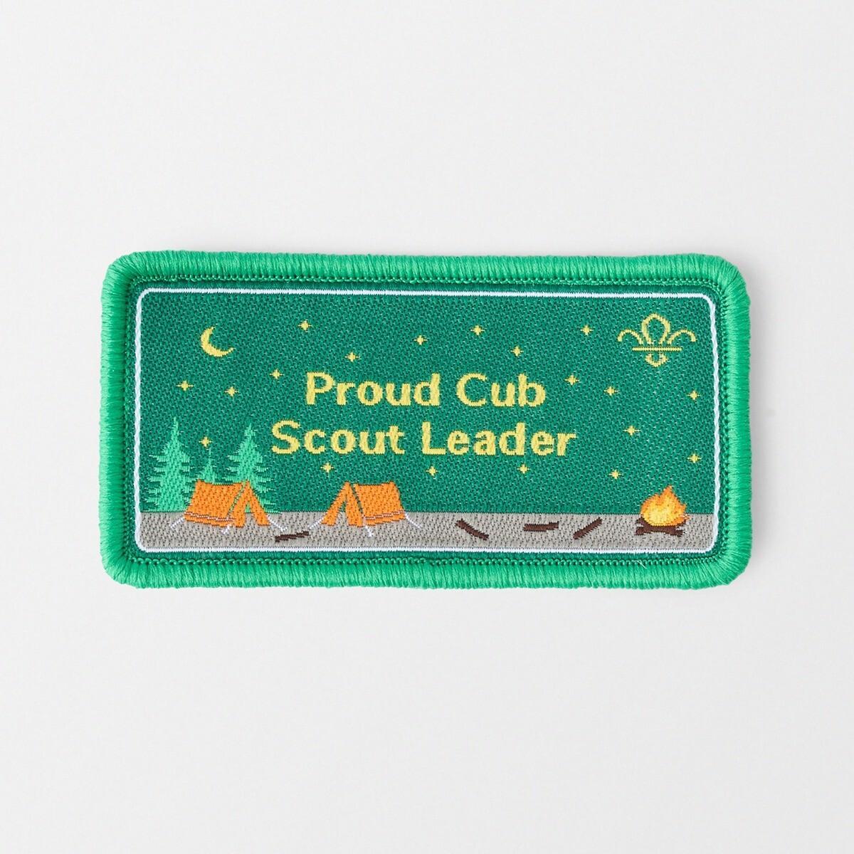 Scouts Blanket Badge - Proud Cub Scout Leader
